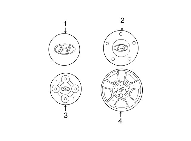 5296025600 Колпак колеса KIA HYUNDAI | Запчасти на DRIVE2