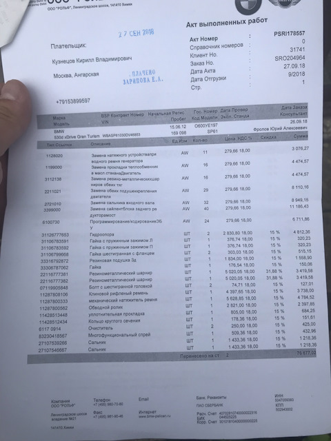 31106799668 Гайка шестигранная с фланцем BMW | Запчасти на DRIVE2