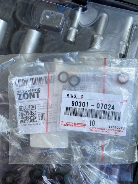 Чистка форсунок, замена резинок на форсунках и 3 катушка — Toyota ...