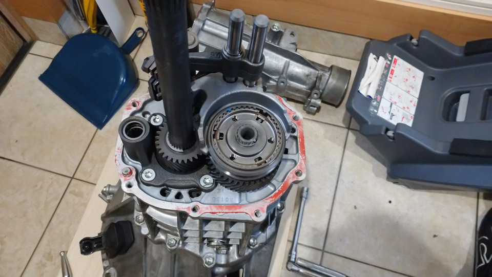 Transmission O/H + carbon synchro — ребилд коробки плюс карбон синхроны ...