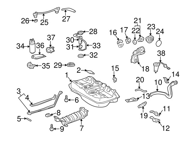 7716902020 Уплотнительная прокладка трубки TOYOTA LEXUS | Запчасти на ...