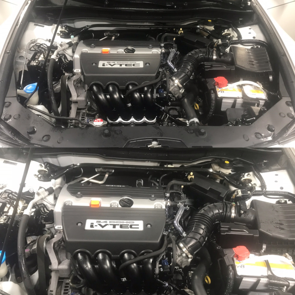 техническое обслуживание K24Z3 и J35Z6 — Honda Accord (8G), 2,4 л, 2012 ...