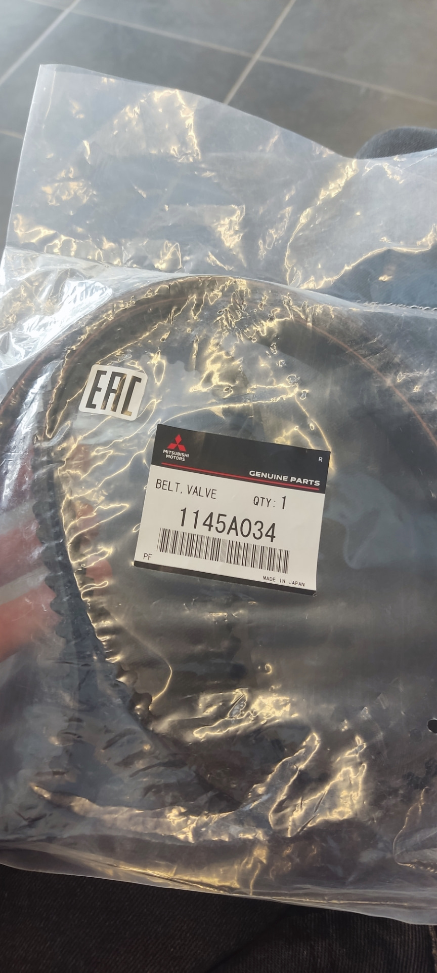 1145A034 Ремень ГРМ OEM Mitsubishi | Запчасти на DRIVE2