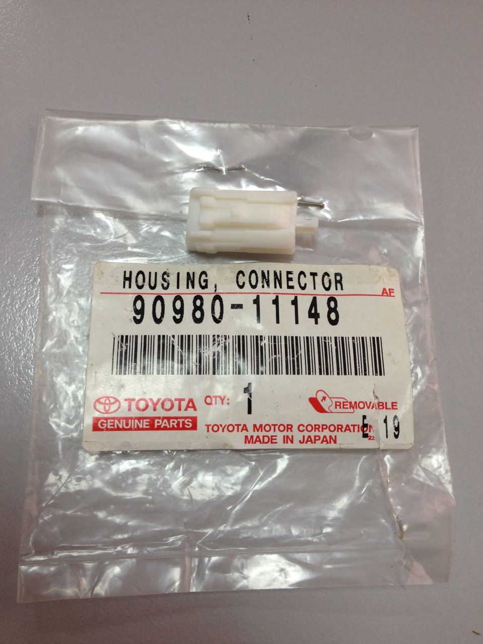 9098011148 Разъем TOYOTA LEXUS | Запчасти на DRIVE2