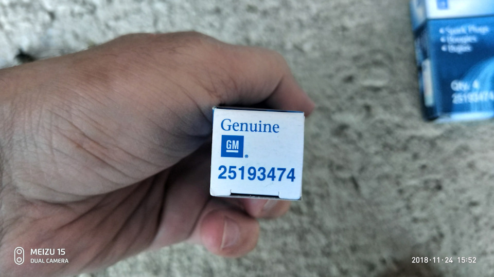 25193474 Свеча зажигания GM | Запчасти на DRIVE2