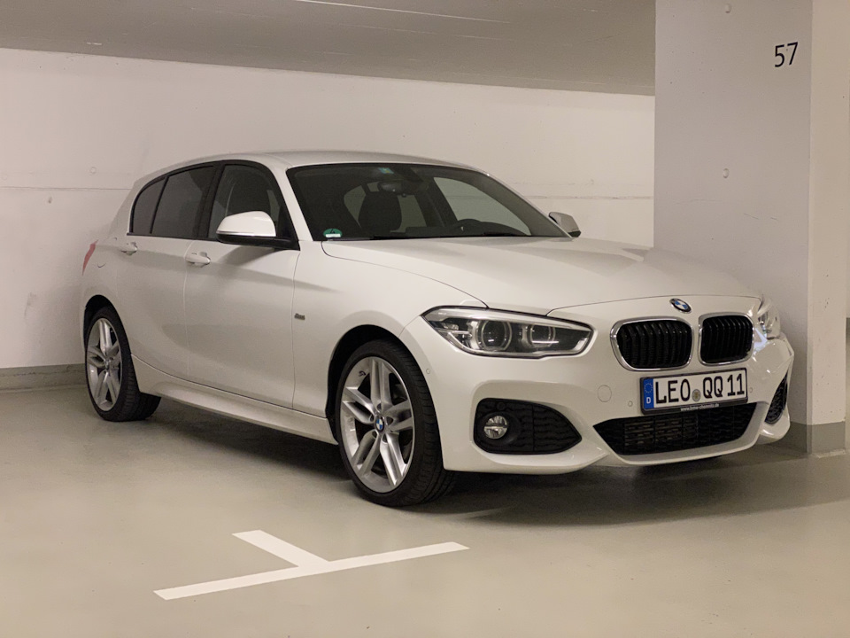 М-обвес — часть 3 — передний бампер — BMW 1 series (F20), 2 л, 2016 ...