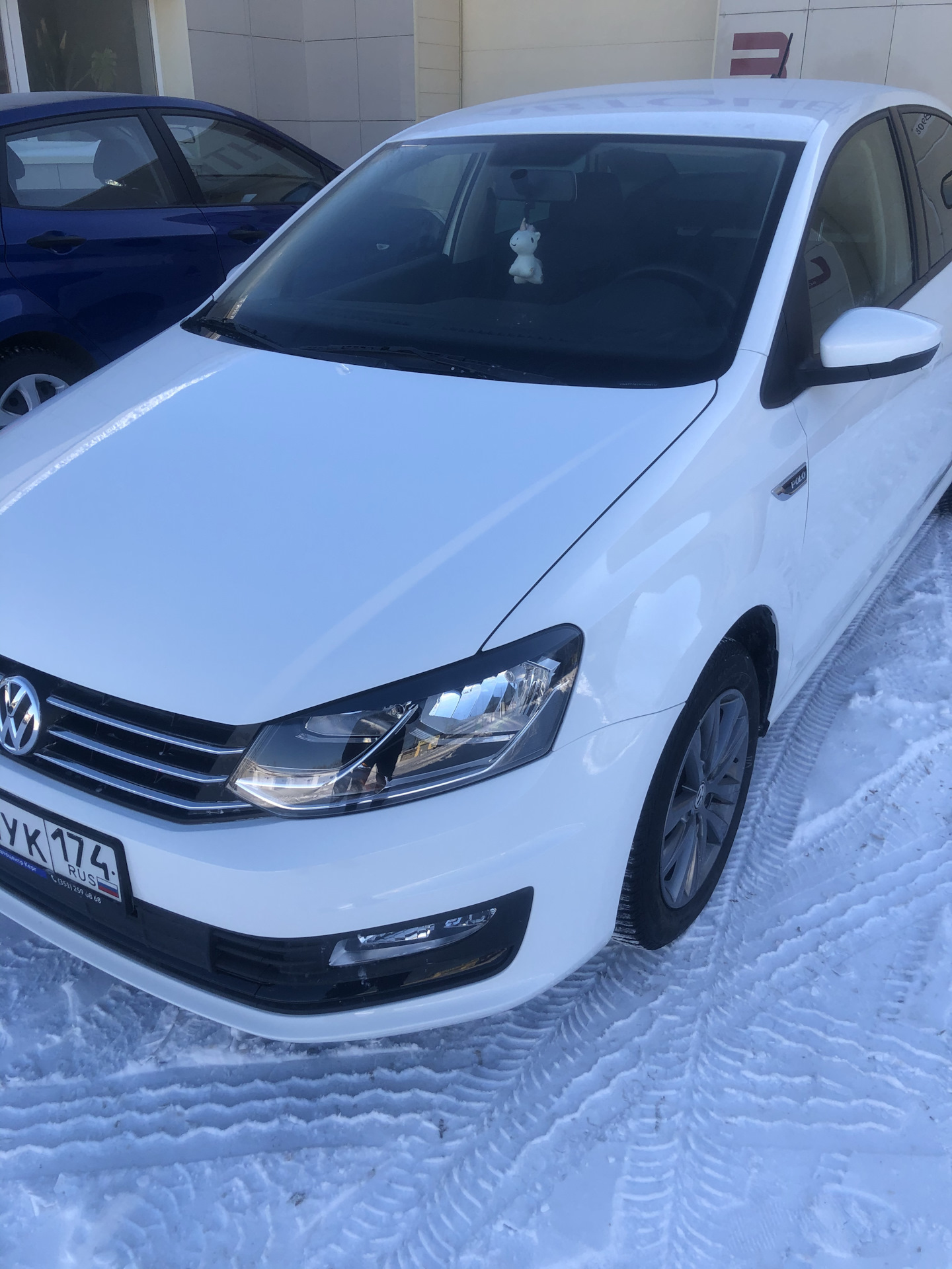 Ремонт после ДТП — Volkswagen Polo Sedan, 1,6 л, 2019 года | кузовной ...