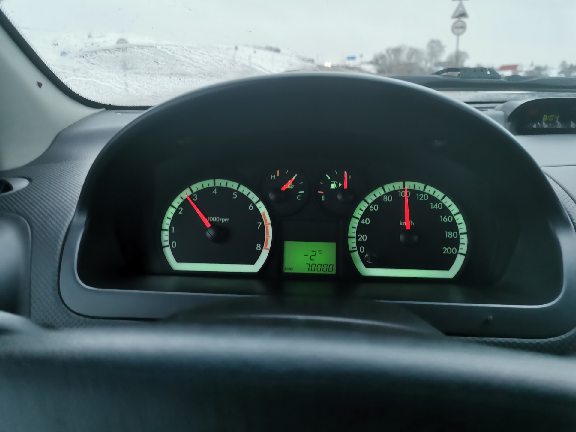 Зима пришла — Chevrolet Aveo Sedan (1G), 1,4 л, 2010 года | просто так ...