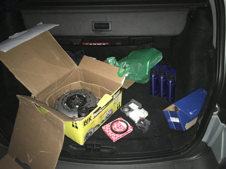 Замена сцепления — Renault Megane II, 1,9 л, 2004 года | запчасти | DRIVE2