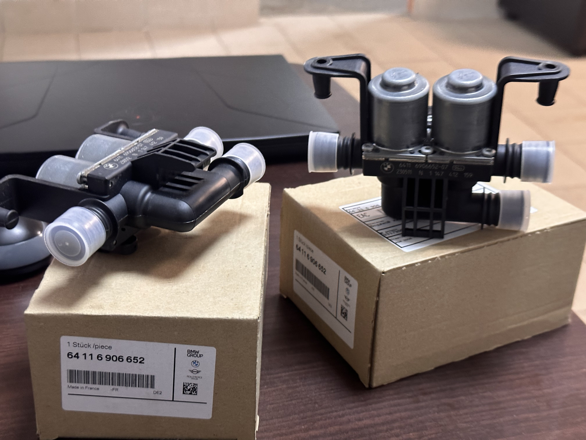 Клапана отопителя — BMW 7 series (E65/E66), 4 л, 2005 года | своими ...