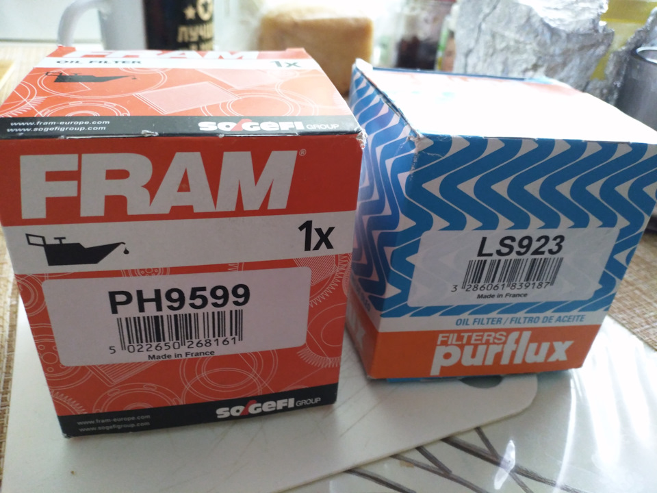 Fram ph9599 палёнка — Renault Duster (1G), 2 л, 2012 года | запчасти ...