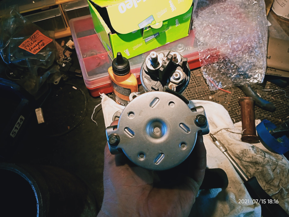 Ревизия стартера Valeo TS12E9, пробег 347 тыс.км — Renault Megane III, 1,5 л, 2010 года | своими ...