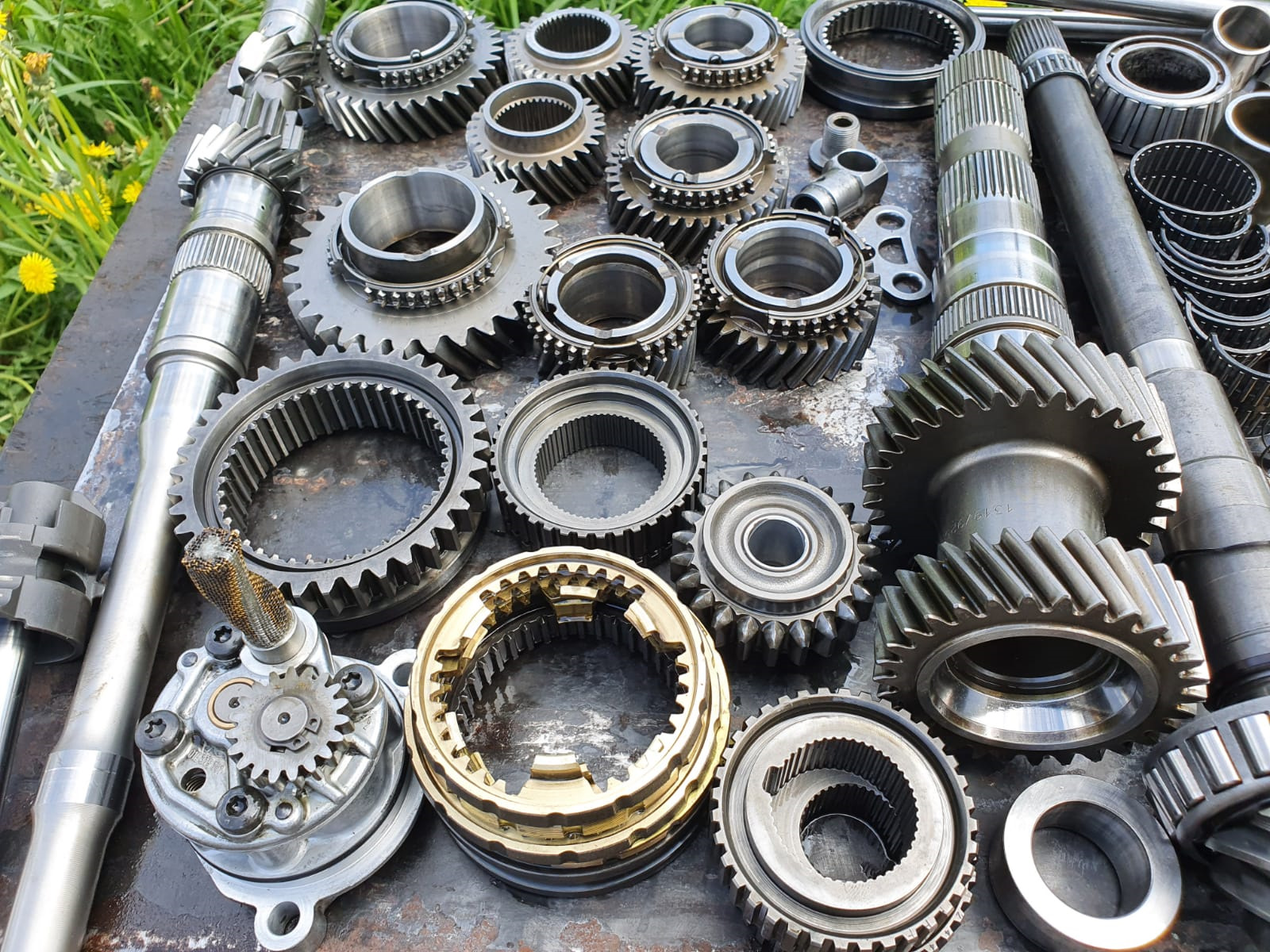 Трансмиссия 01E для Audi quattro S2 готова. — Audi S2 (B3), 2,5 л, 1991 ...