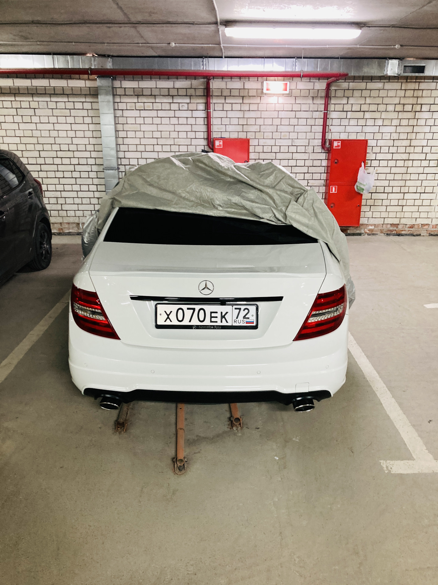 #46. Камера задняя — Mercedes-Benz C-Class (W204), 1,6 л, 2013 года ...