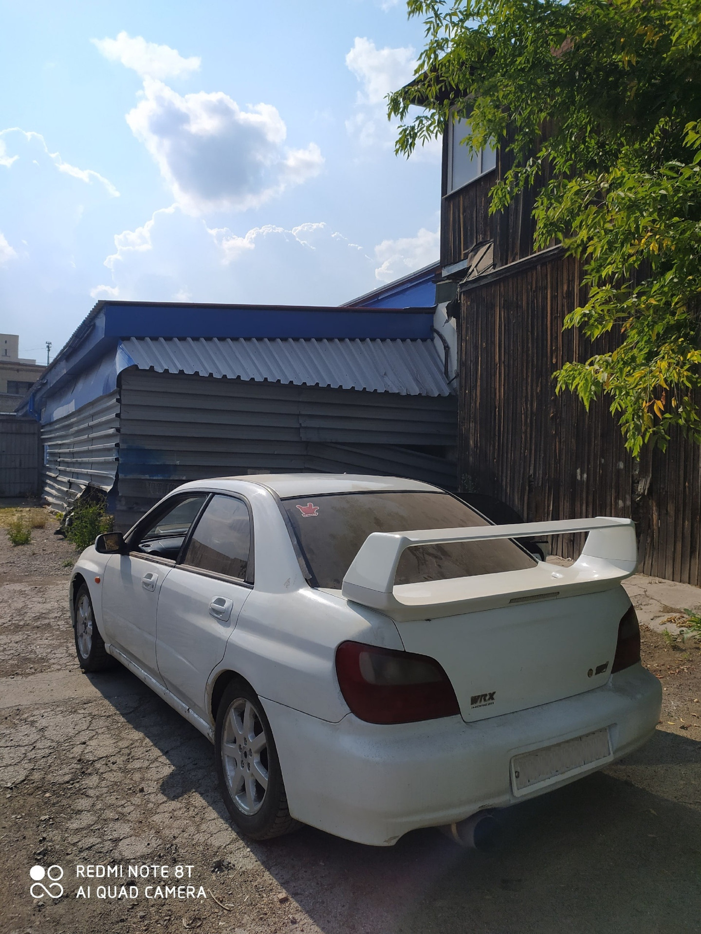 3. Спустя 9 месяцев гаражного хранения… — Subaru Impreza WRX (GD/GG), 2 ...