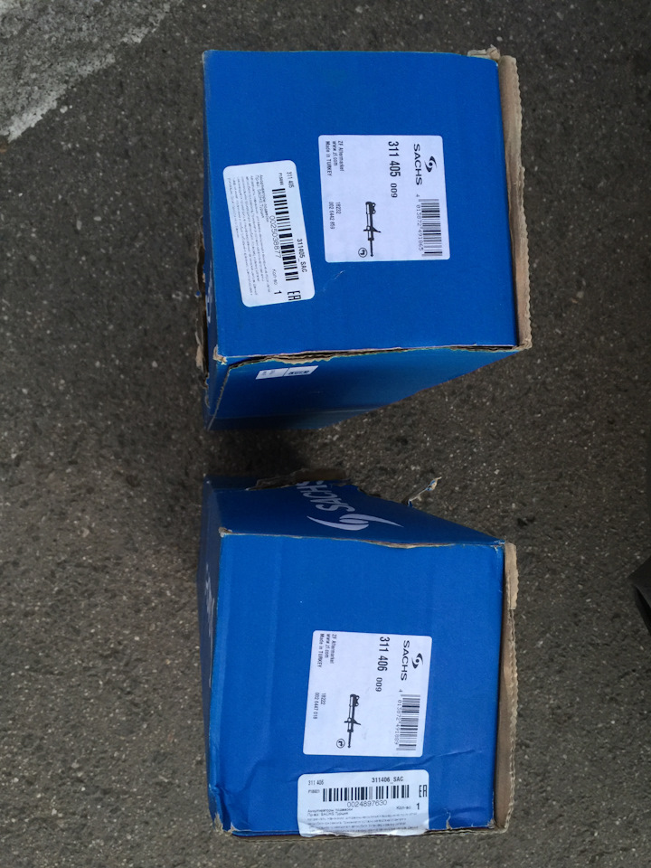 311405 Амортизатор SACHS | Запчасти на DRIVE2