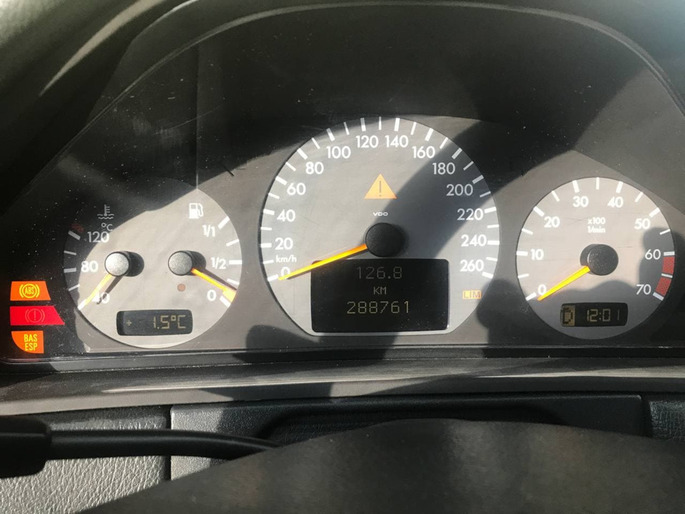 Приборная панель от w210 рест ДИЗЕЛЬ и БЕНЗ — Mercedes-Benz E-Class ...