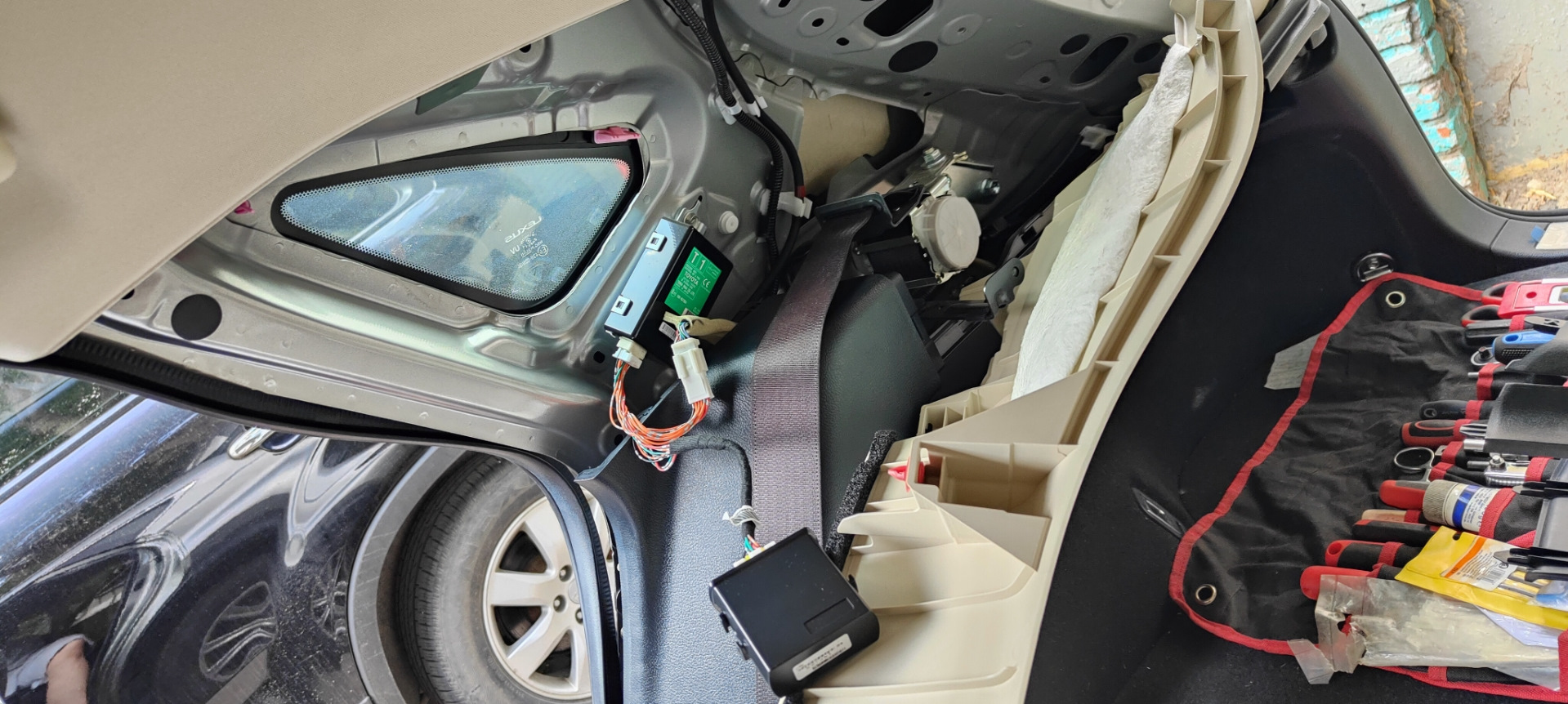 Система мониторинга давления в шинах TPMS — Lexus NX (1G), 2,1 л, 2015 ...