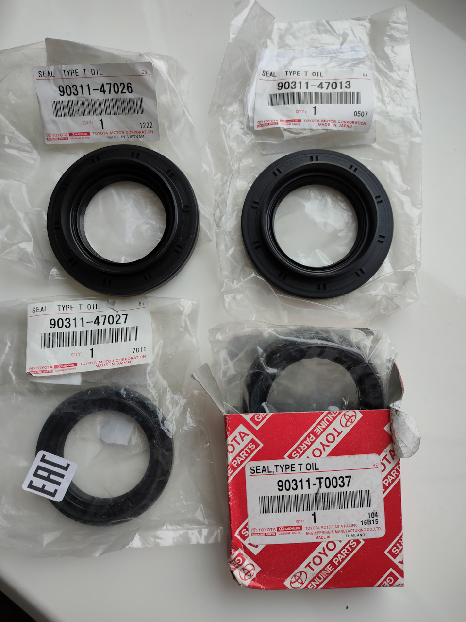 90311T0037 Сальник TOYOTA LEXUS | Запчасти на DRIVE2