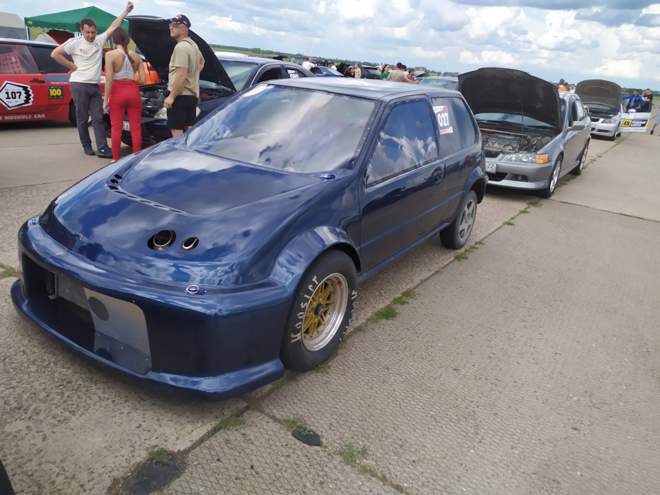 Новая тележка для Drag Racing — Honda City (2G), 1,3 л, 1993 года ...