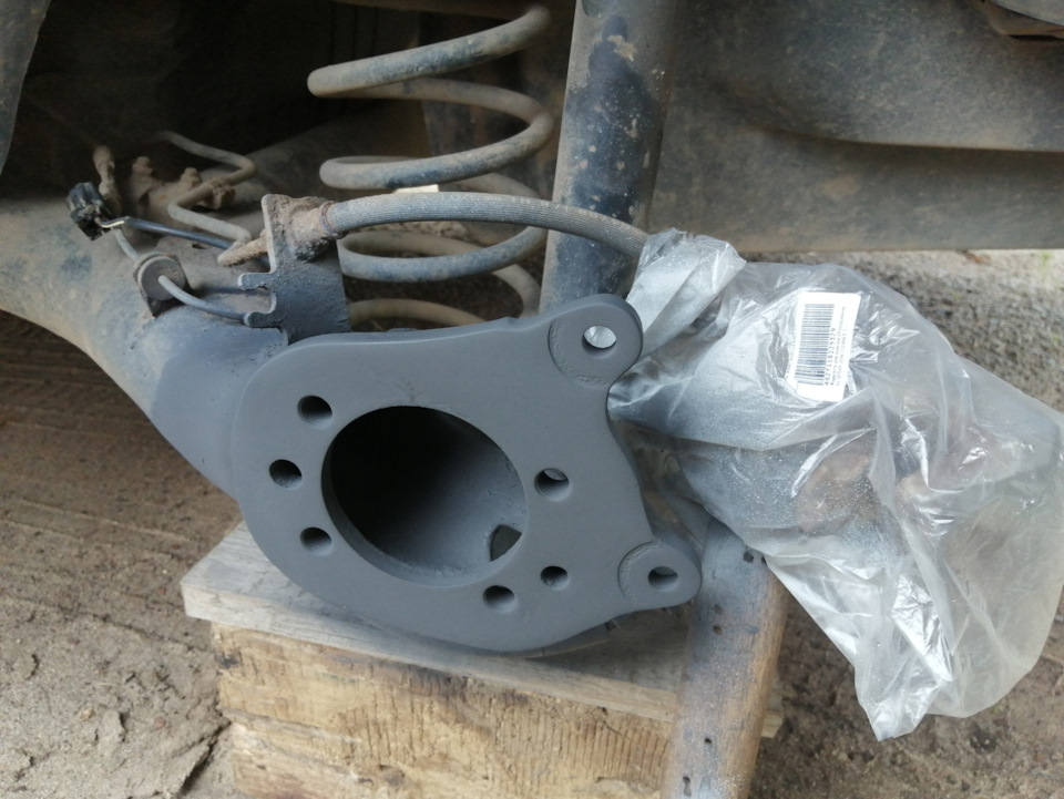 Замена задних ступиц, пыльников и восстановление разъёмов АБС. — Toyota ...