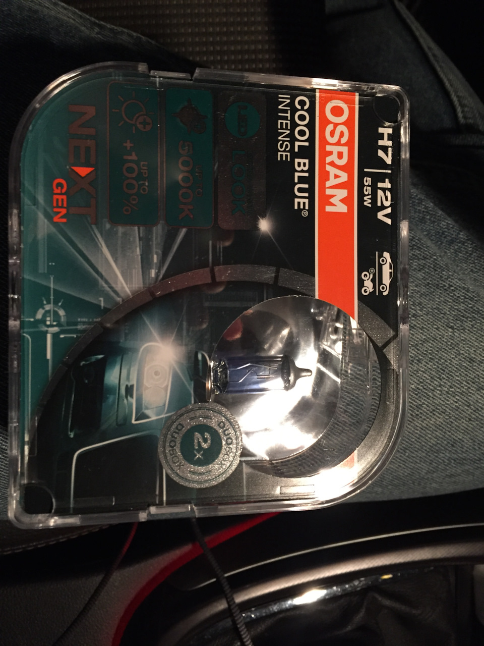 Замена ламп ближнего света на Osram — Opel Astra J, 1,6 л, 2013 года ...
