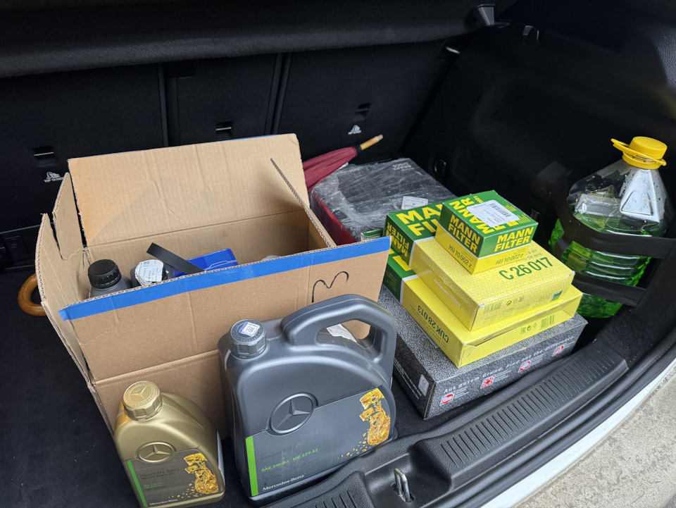 ТО после покупки — Mercedes-Benz B-Class (W247), 1,3 л, 2020 года ...