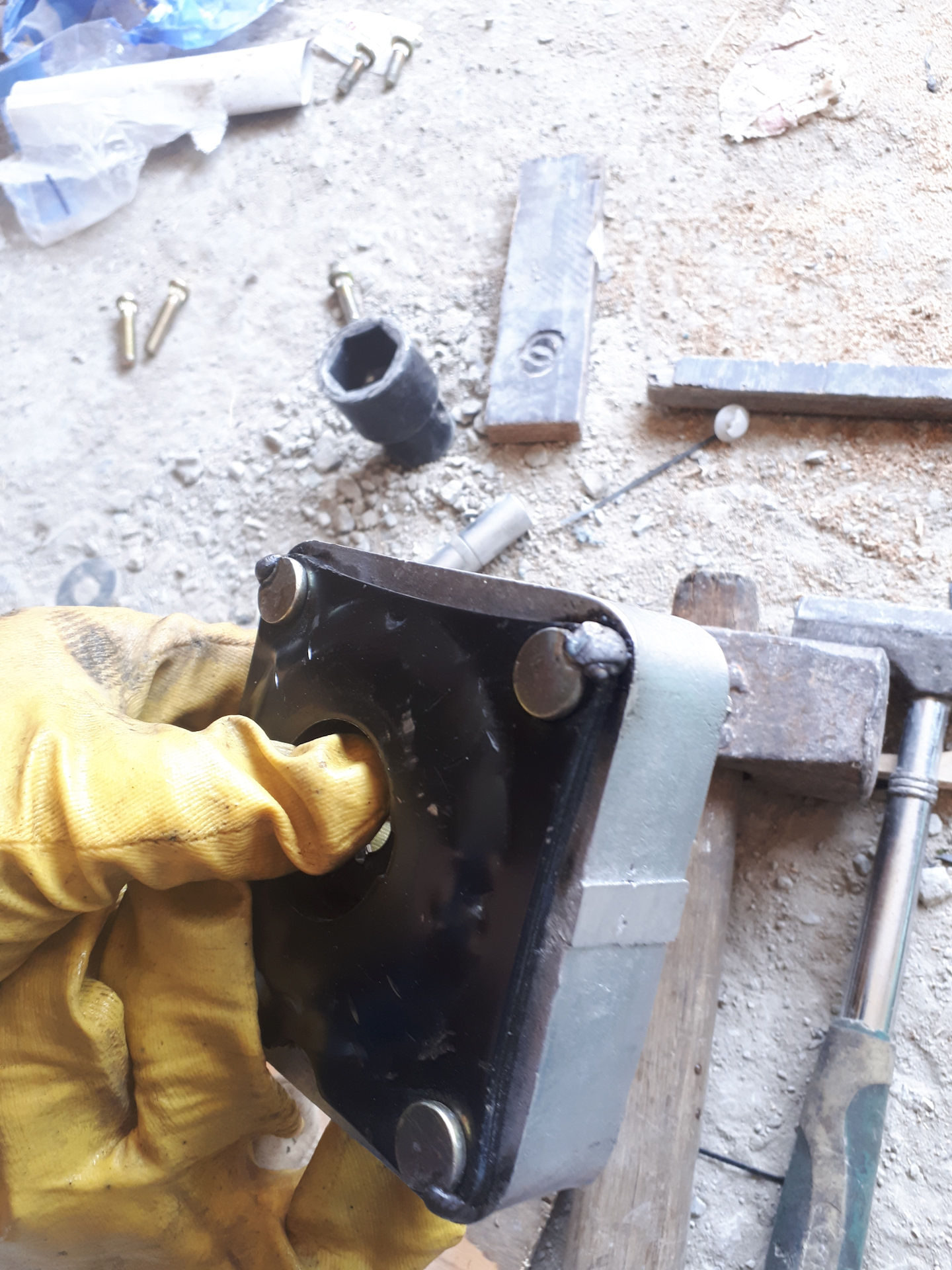 Передние проставки. Лифт подвески — Ford Maverick II, 3 л, 2006 года ...