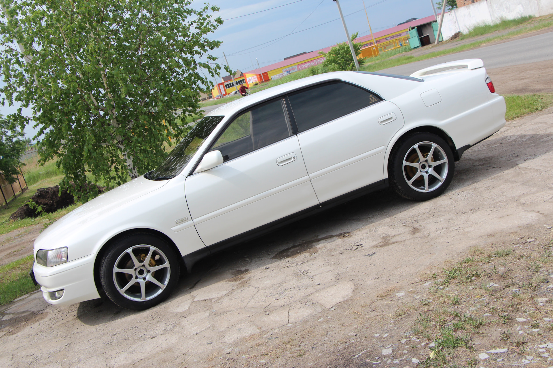 AVS Model 7. — Toyota Chaser (100), 2 л, 2000 года | колёсные диски ...