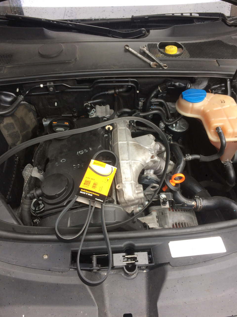 Запчасти для поиски течи масла))) — BMW 7 series (E65/E66), 4,4 л, 2003 ...