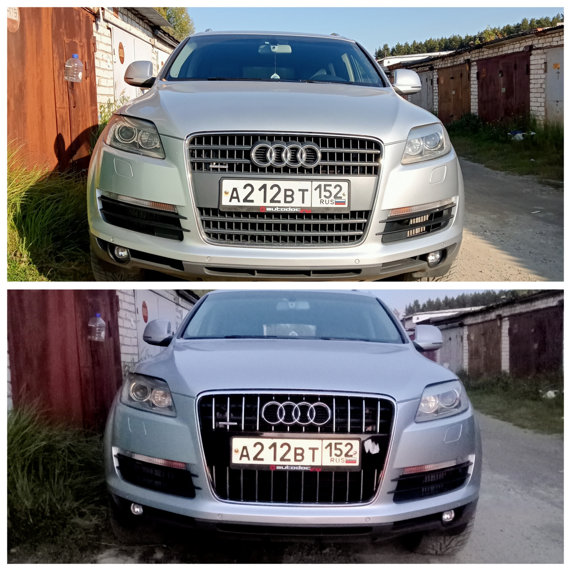 Движение к рестайлингу. — Audi Q7 (1G), 3 л, 2006 года | стайлинг | DRIVE2