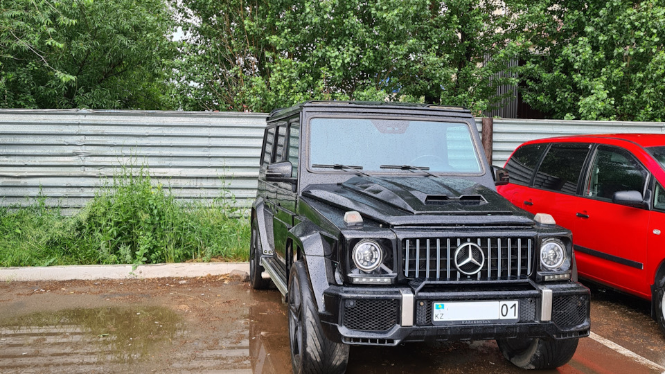 Фары. Корректировка — Mercedes-Benz G-Class (W463), 4,3 л, 2002 года ...