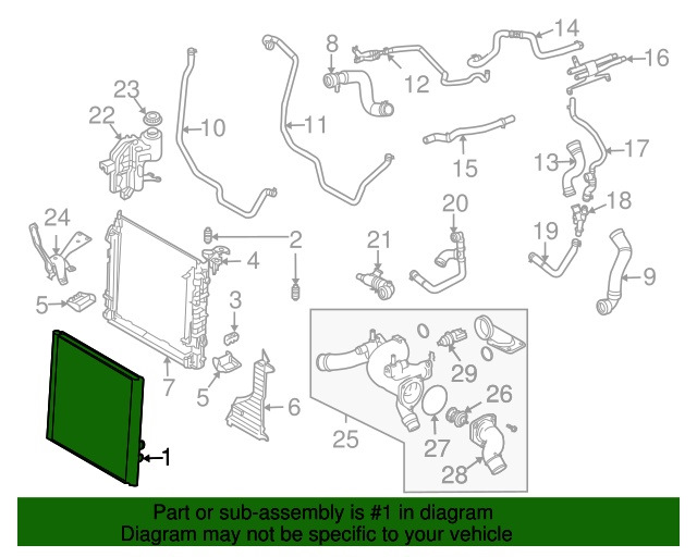 PCC500670 Радиатор Jaguar Land Rover | Запчасти на DRIVE2