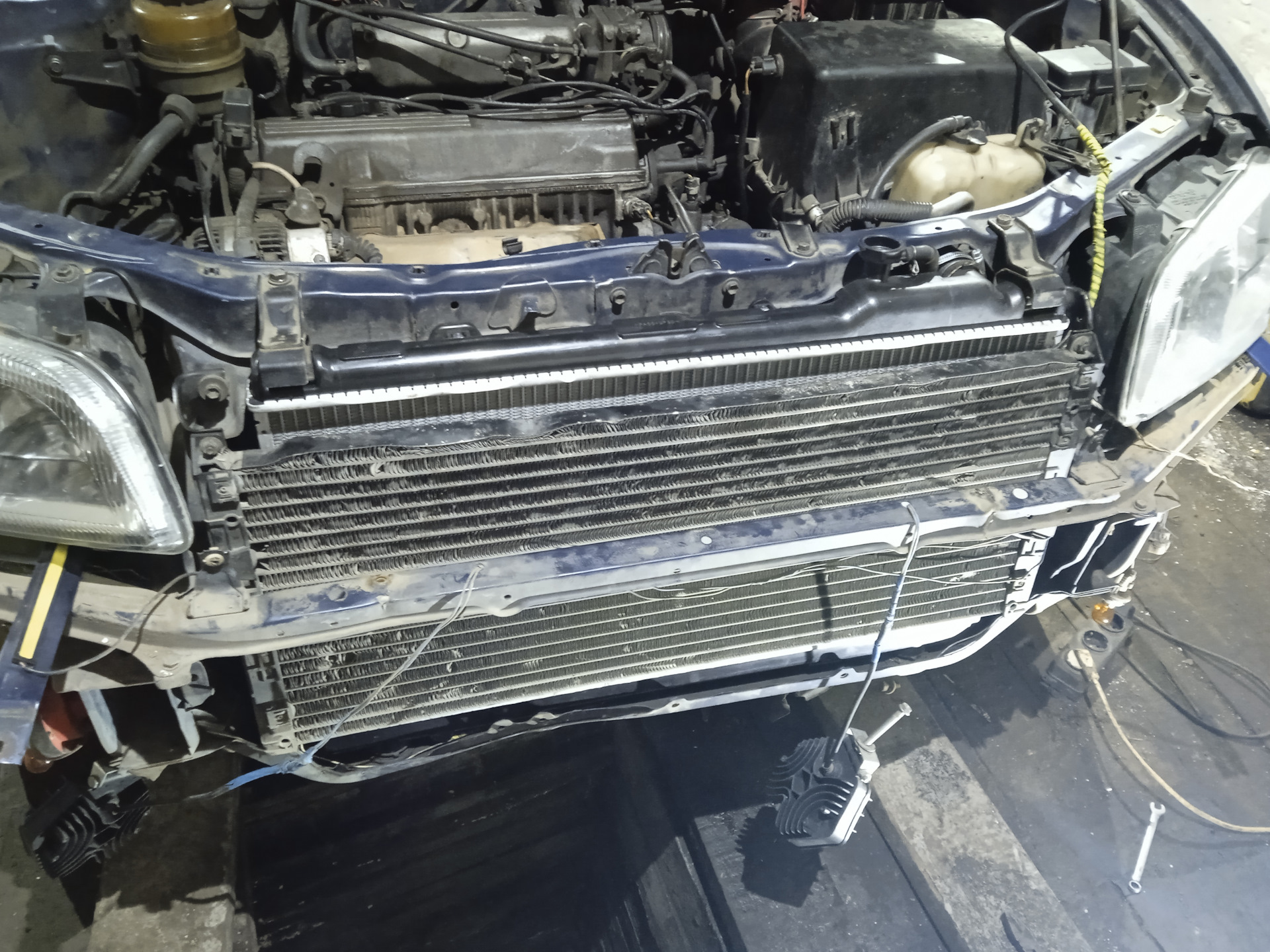 радиатор сат — Toyota RAV4 (I), 2 л, 1995 года | запчасти | DRIVE2