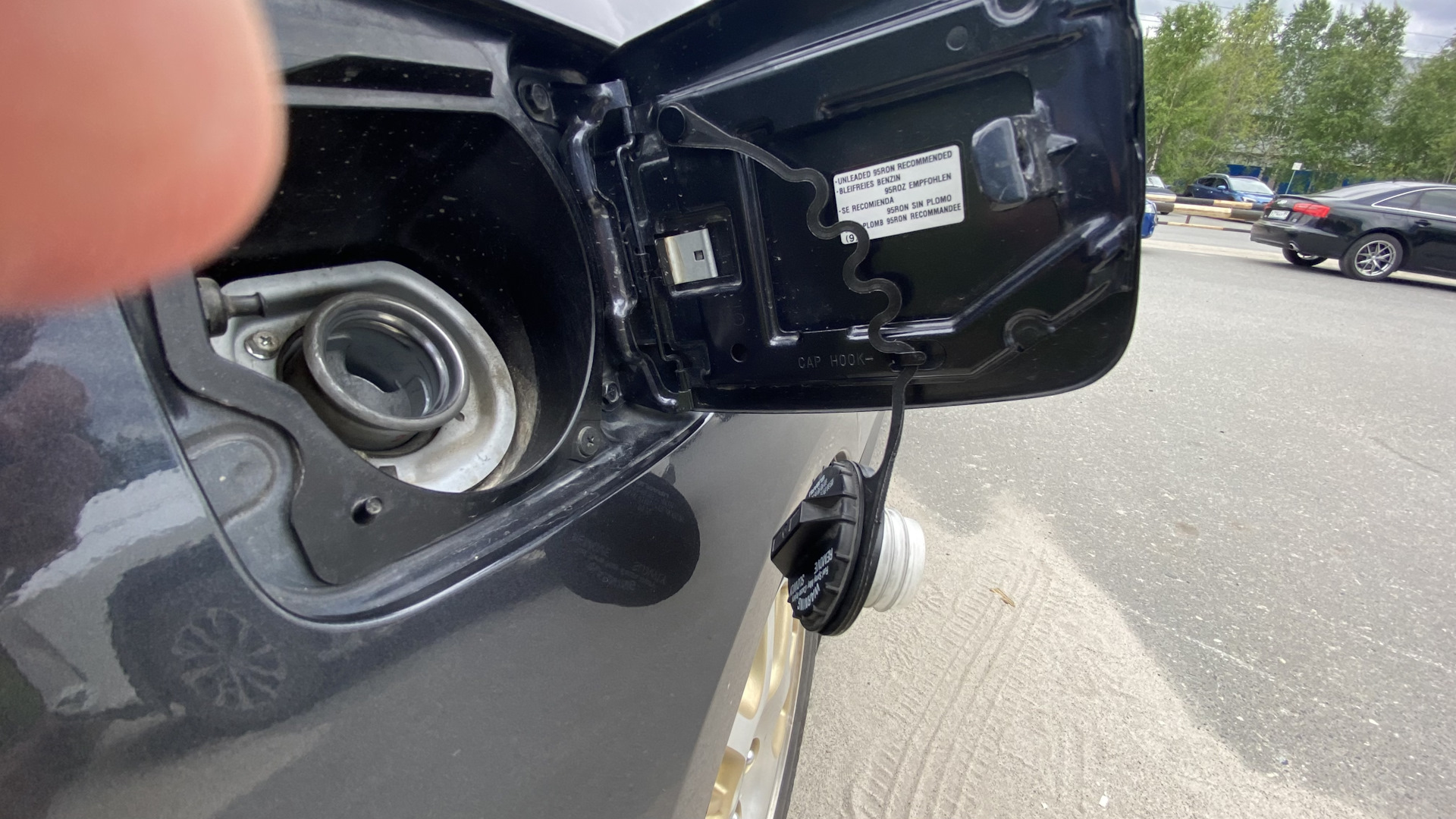 Шнурок крышки бензобака Subaru (42031SA000, 42031SA010 42031SA020) ч.2 ...