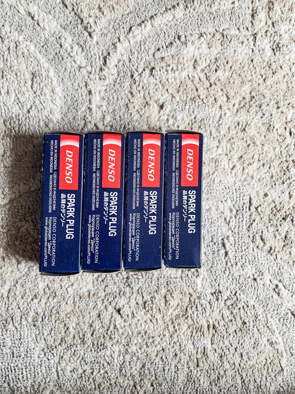 Новые свечи Denso Spark Plug — Toyota Camry (XV20), 2,2 л., 1997 года ...