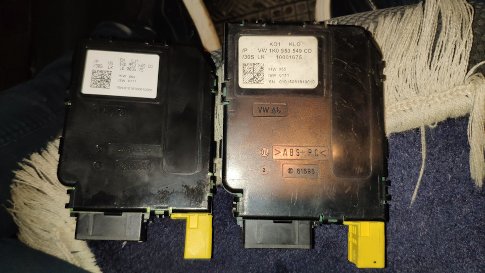 1K0953549CD Модуль подрулевых переключателей VAG | Запчасти на DRIVE2