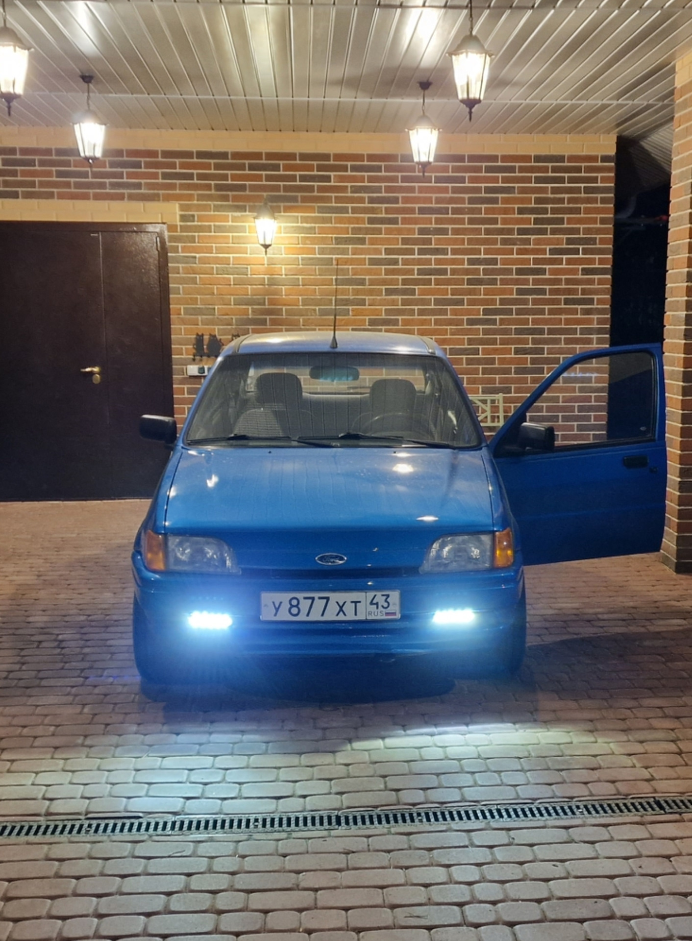 ДХО Osram для Синей Фиесты — Ford Fiesta (Mk III), 1,1 л, 1989 года ...