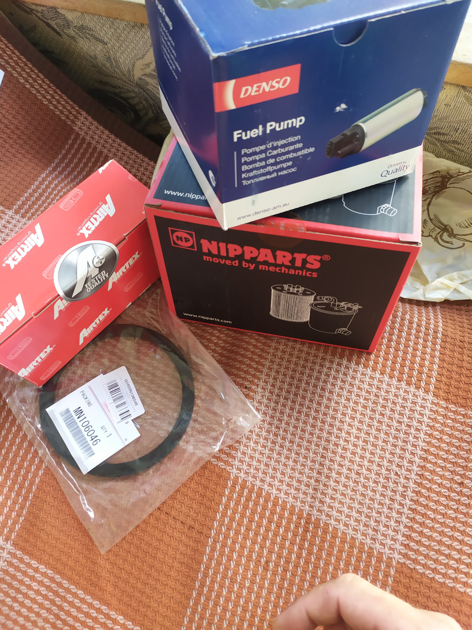 MN106046 ПРОКЛАДКА ПОМПЫ ТОПЛИВНОГО БАКА Mitsubishi | Запчасти на DRIVE2