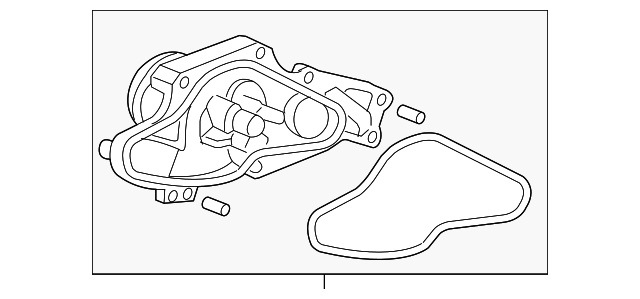 19200RDMA02 Оригинальный водяной насос (помпа) Honda/Acura. 100% ...