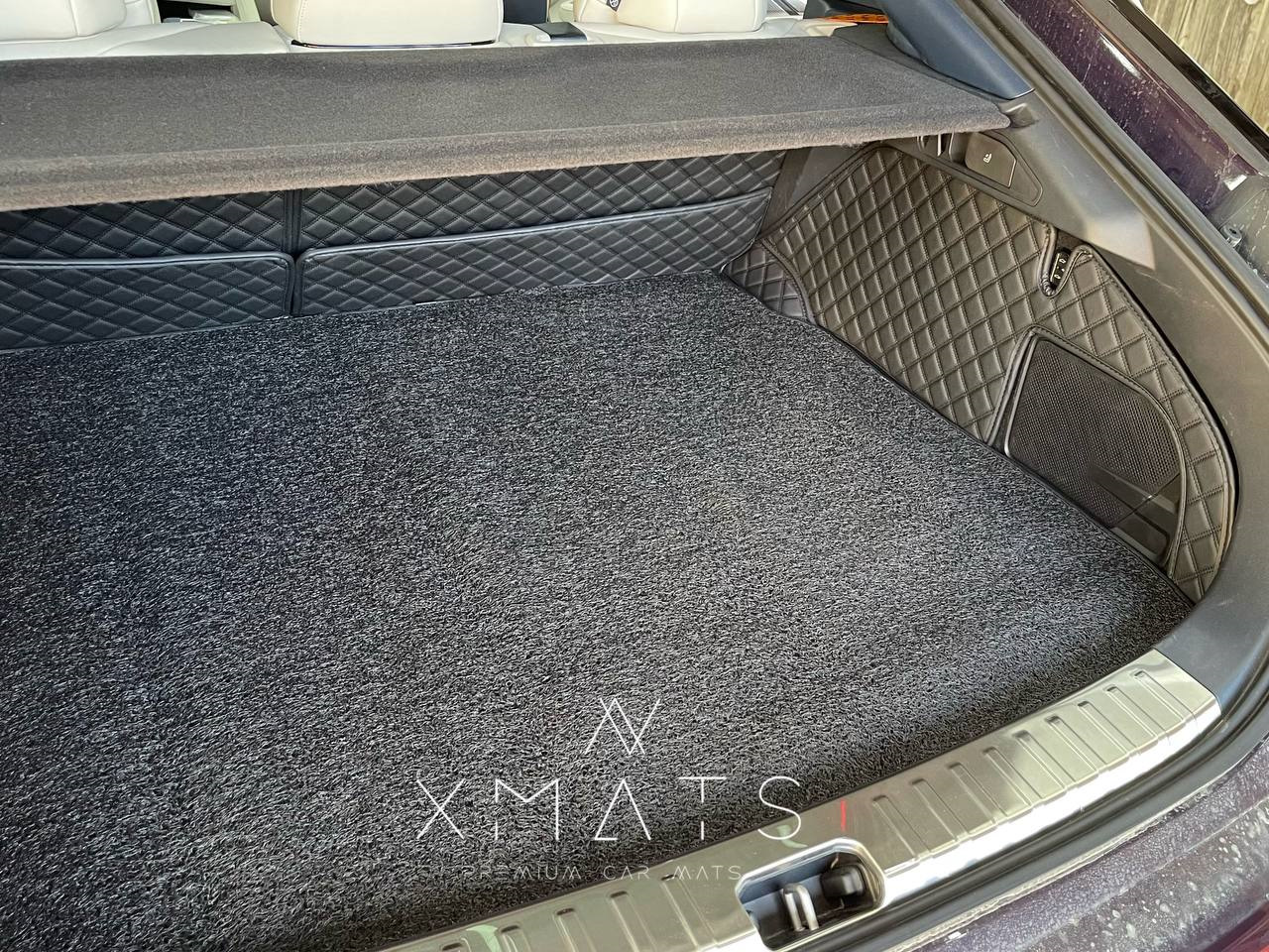 Коврики из экокожи в багажник для Zeekr 001. 3D коврики из экокожи в ...