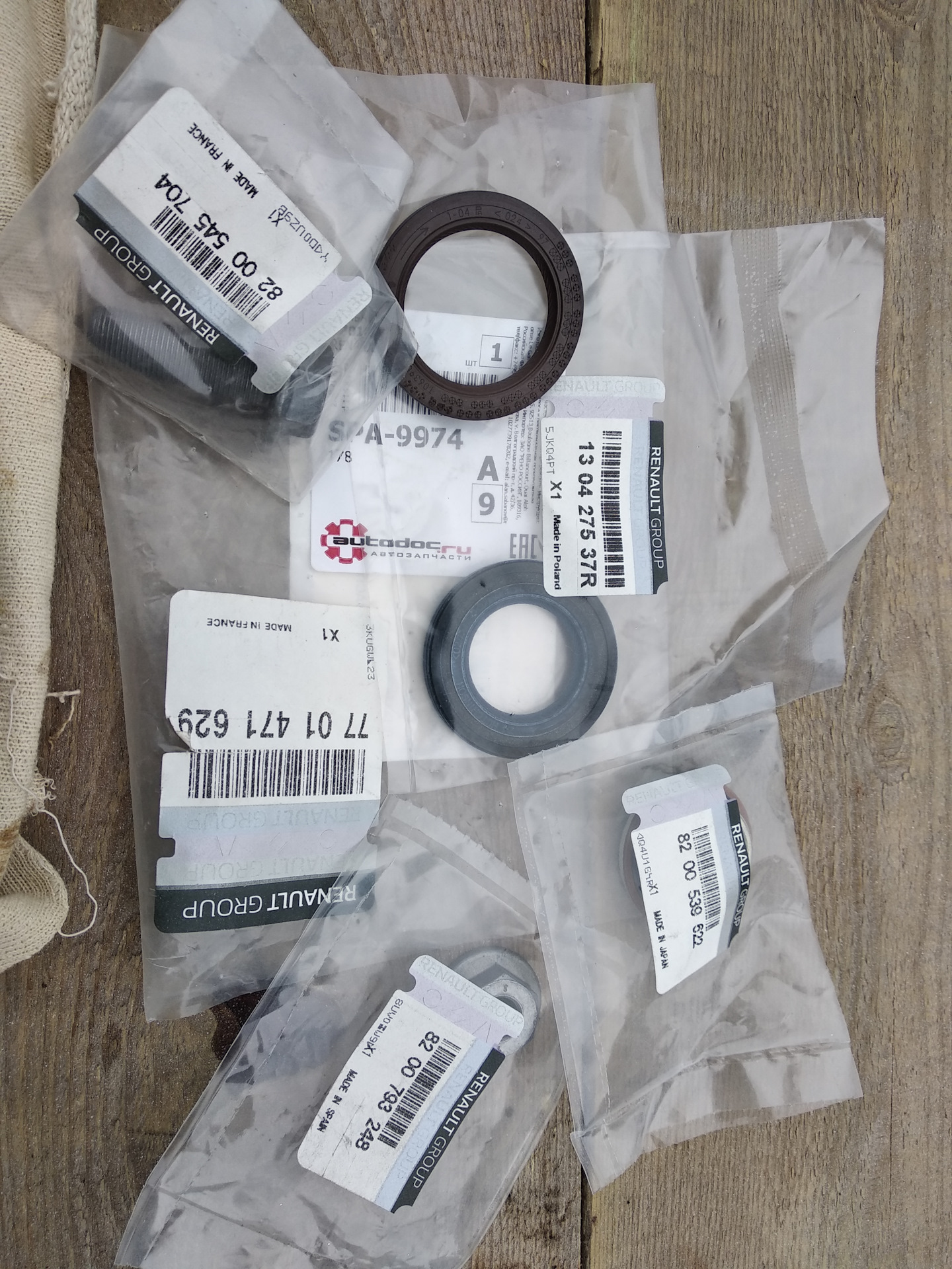 Замена ГРМ и сопутствующего на F4R 771, запись 2 — только фото ...