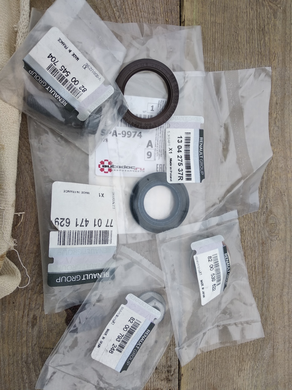 Замена ГРМ и сопутствующего на F4R 771, запись 2 — только фото ...