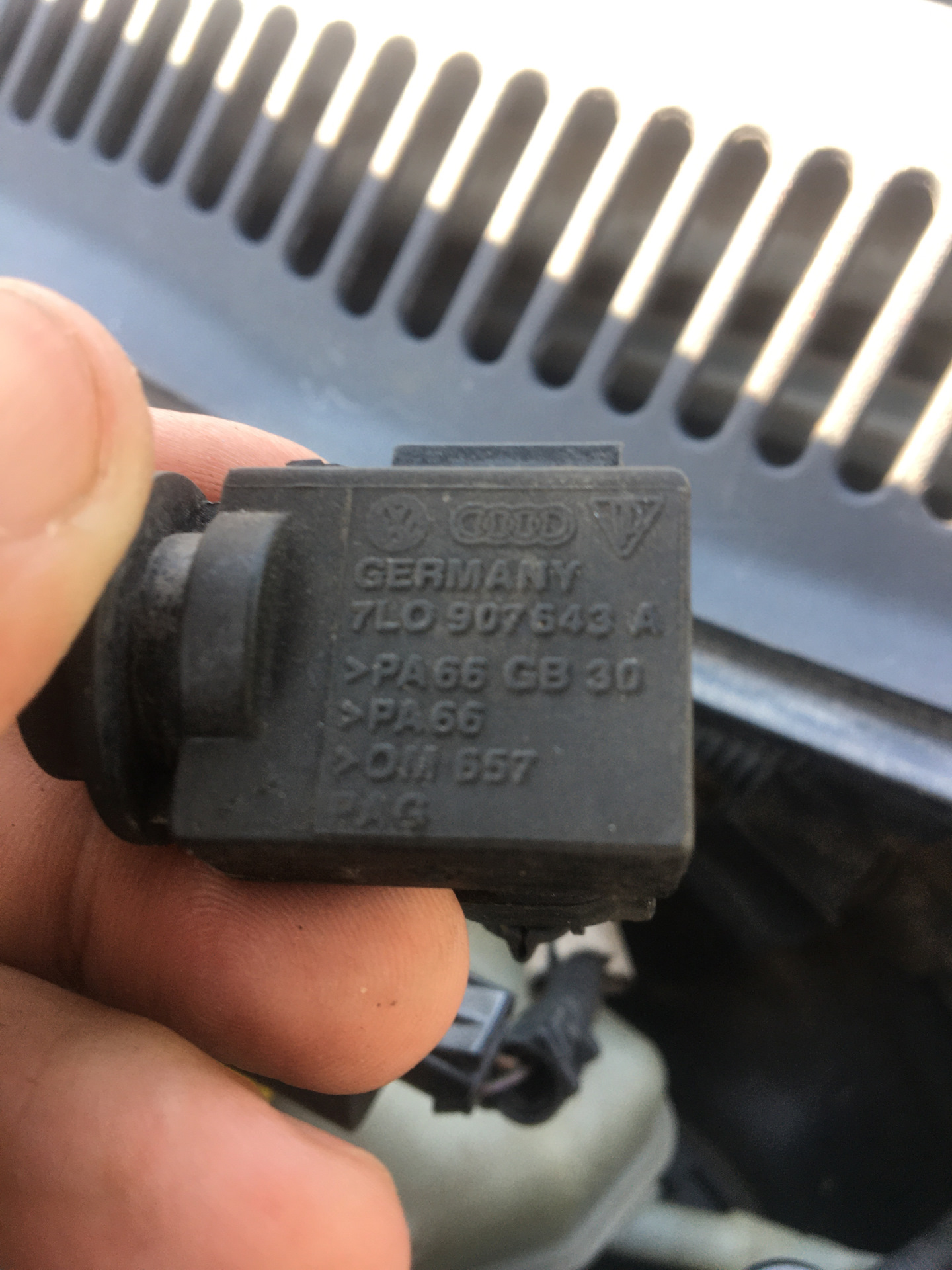 Датчик G238 — Volkswagen Touareg (1G), 3,2 л, 2006 года | своими руками | DRIVE2