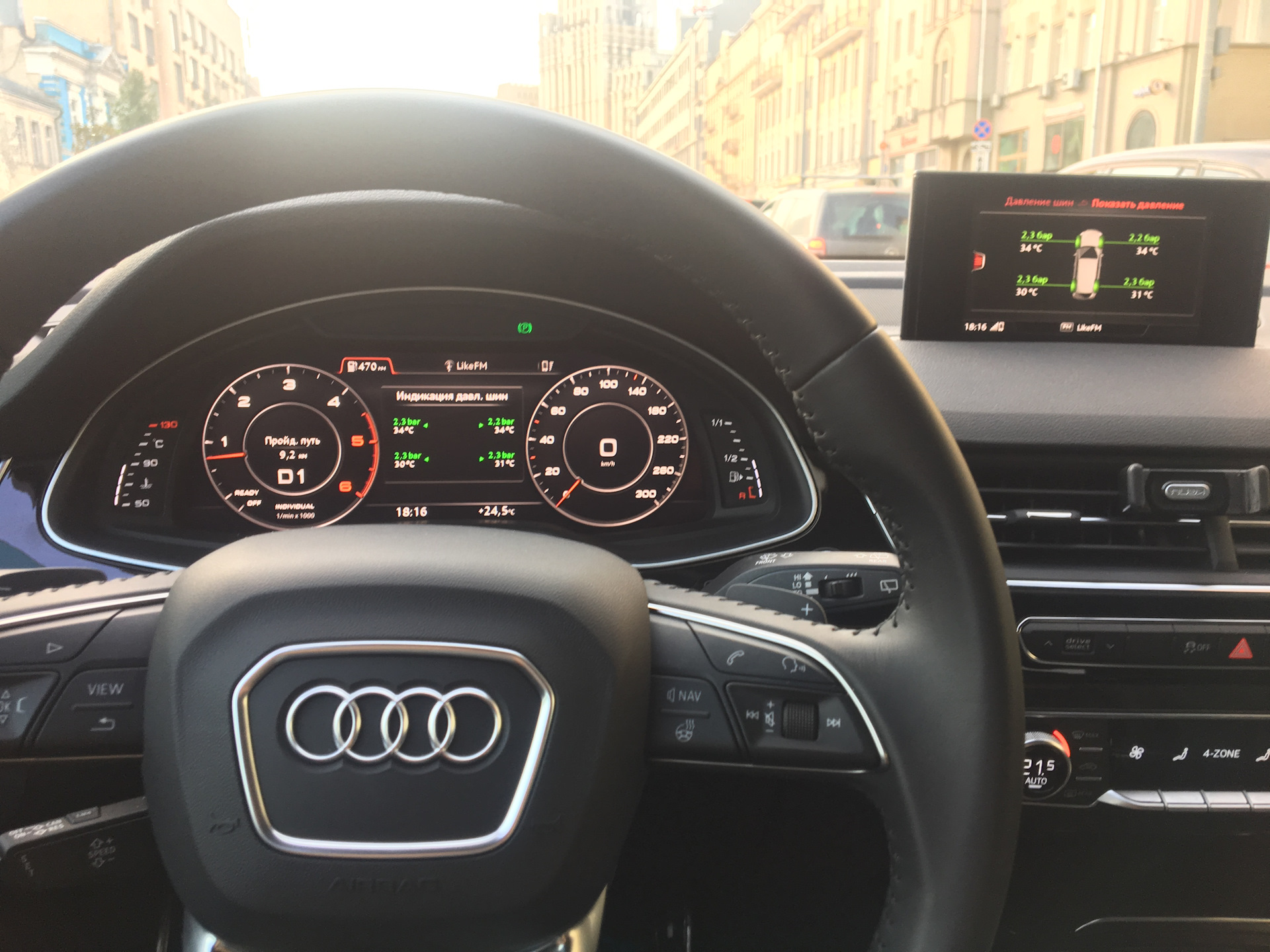 Audi Virtual Cockpit и система RDKS — Audi Q7 (2G), 3 л, 2018 года | тюнинг | DRIVE2