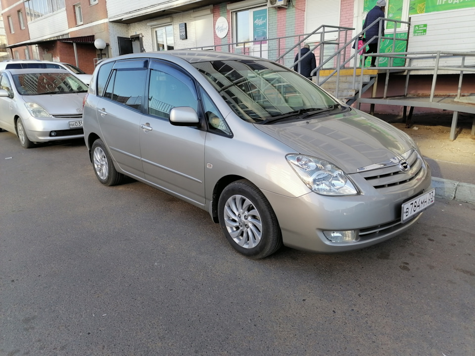 Пробуждение после спячки! Новые ништячки. — Toyota Corolla Spacio (E121), 1,5 л, 2003 года ...