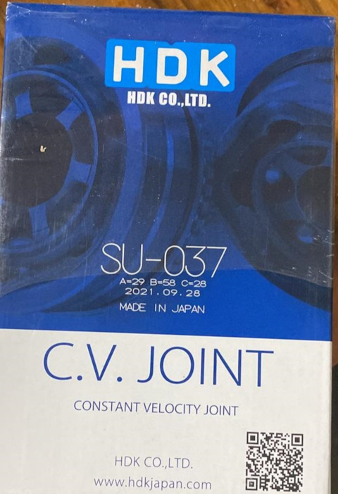 SU037 ШРУС внешний без кольца ABS HDK | Запчасти на DRIVE2