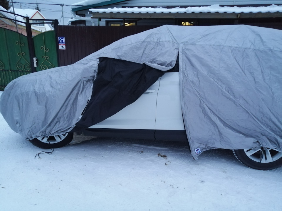 Тент-Чехол на Кодиак — Хр#новая затея — Skoda Kodiaq (1G), 1,4 л, 2019 ...