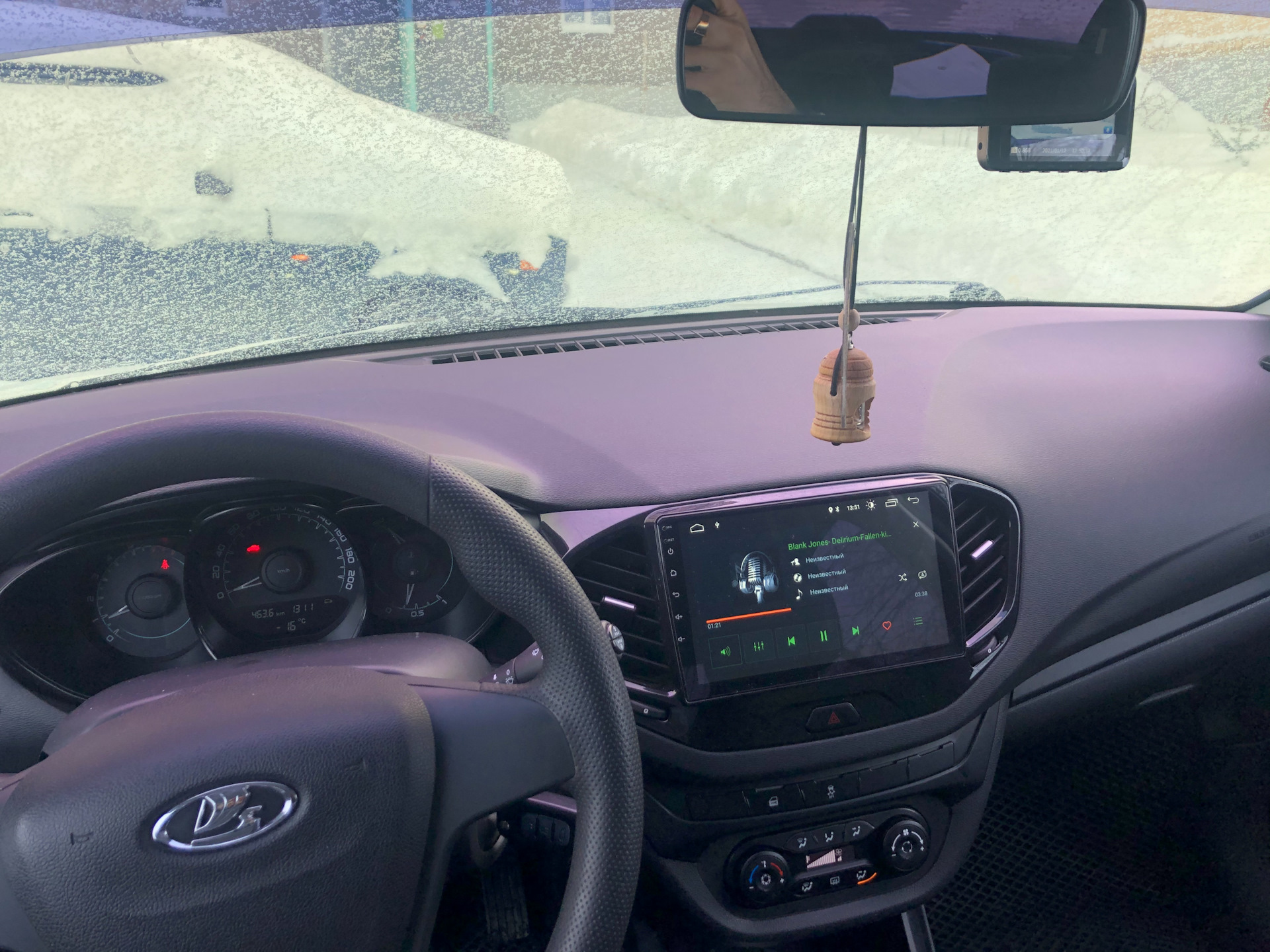 Видеорегистратор от прикуривателя — Lada Vesta (1G), 1,6 л, 2017 года ...