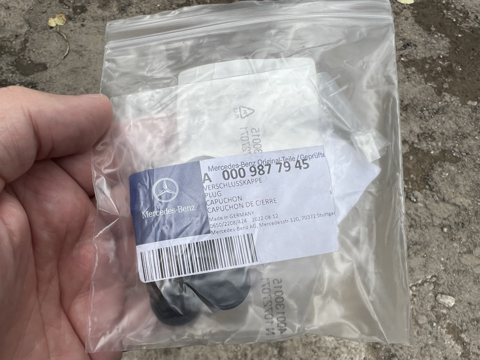 Колпачки гаек дверных петель — Mercedes-Benz S 55 AMG (W220), 5,4 л ...